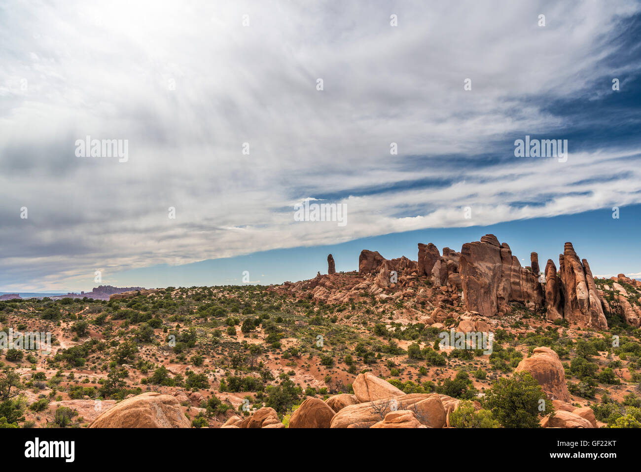 Devils Garden, Arches National Park, Utah, USA Stock Photo - Alamy