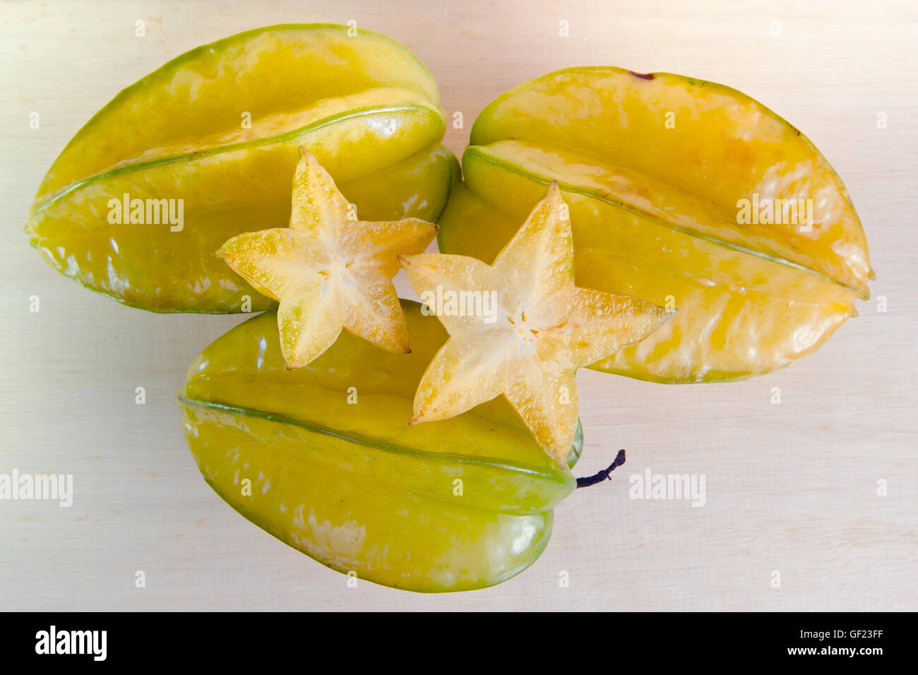 Star apple fruit (Also known as Carambola, starfruit, Averrhoa ...