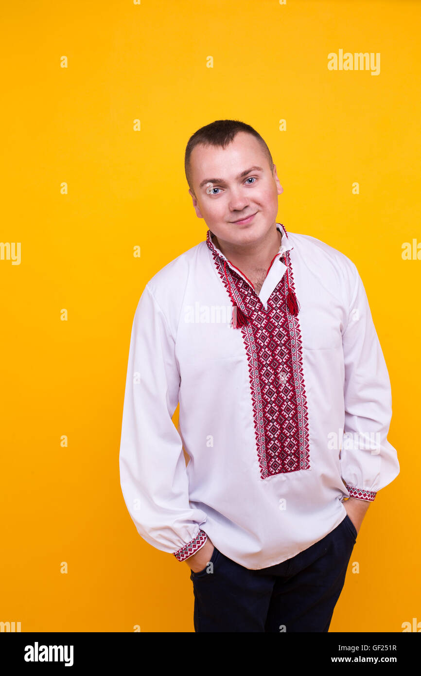 Male ukrainian costume hi-res stock photography and images - Alamy