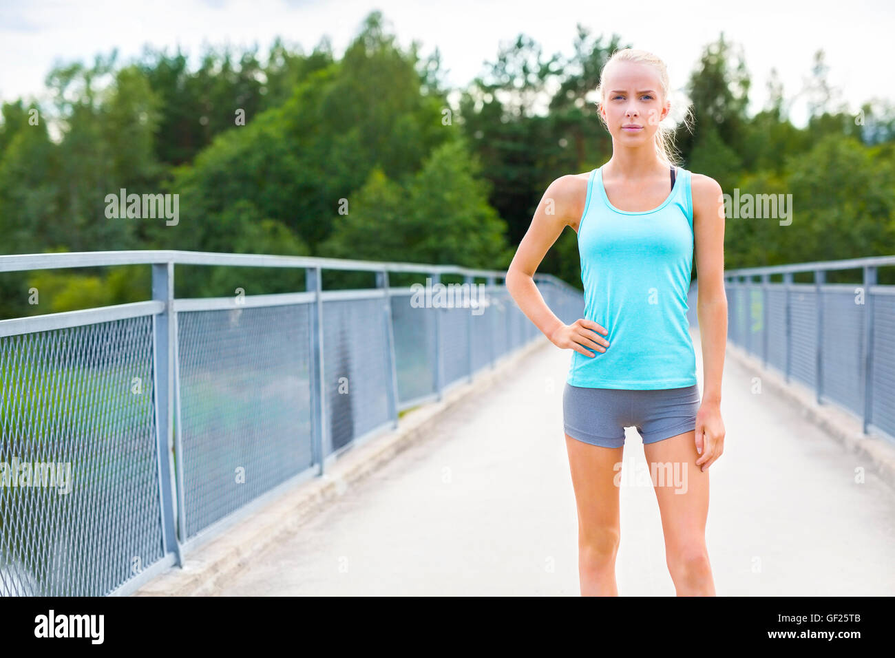 Confident runner hi-res stock photography and images - Alamy