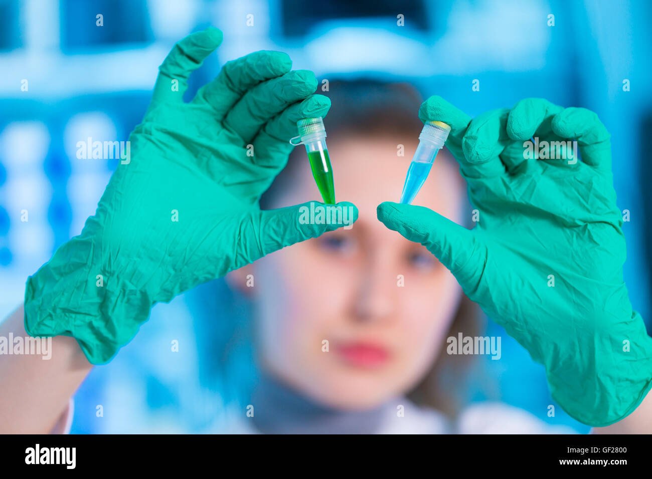 Test tube experiments business hi-res stock photography and images - Alamy