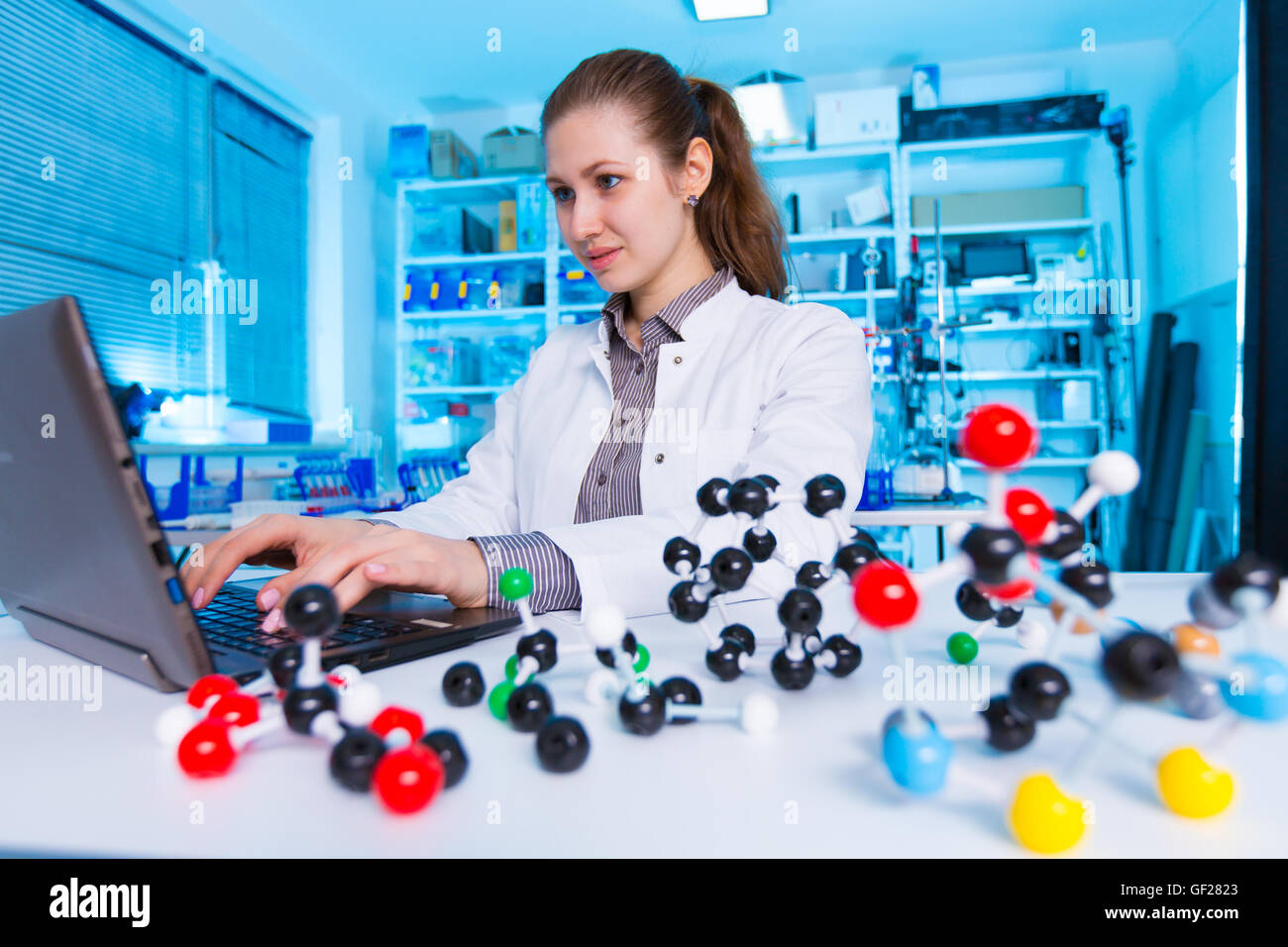 Computer model scientist hi-res stock photography and images - Alamy