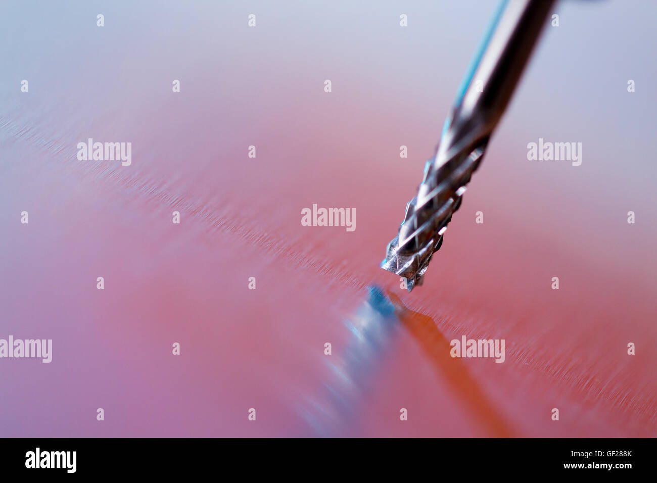 Diamond milling cutter on CNC machine Stock Photo - Alamy