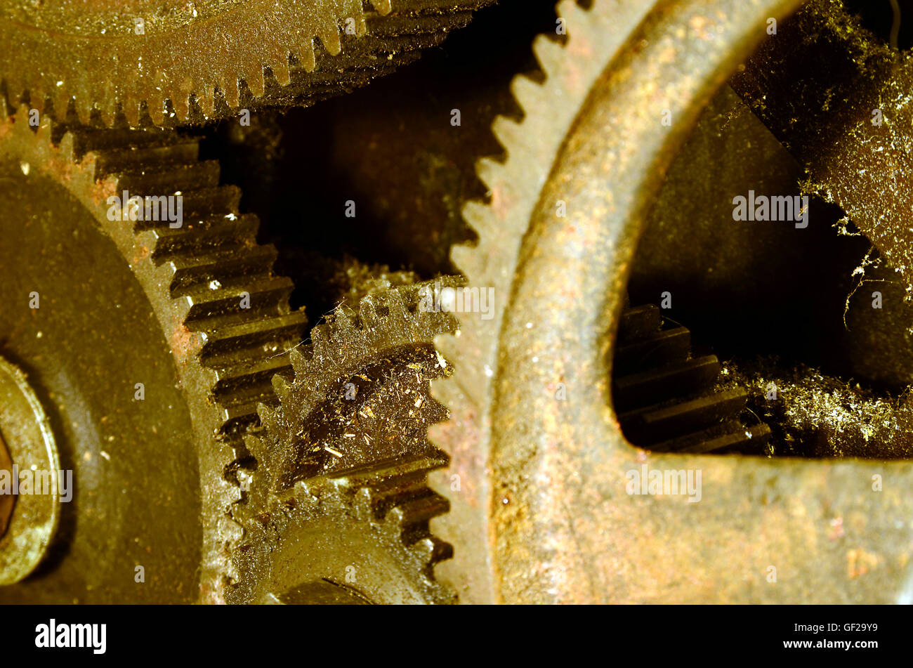 Old toothed wheel hi-res stock photography and images - Alamy