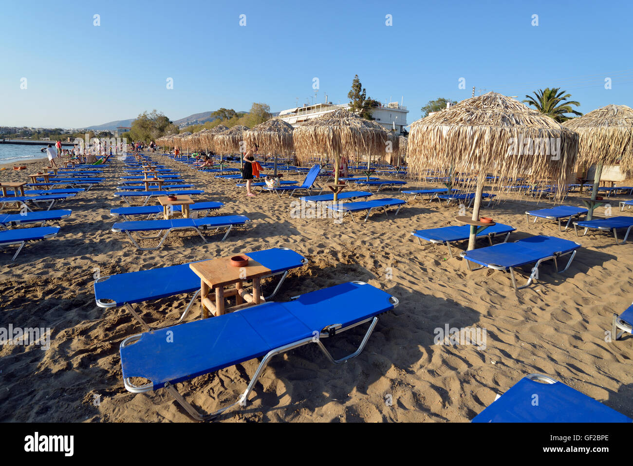 Kavouri beach in Athens, Greece Stock Photo - Alamy