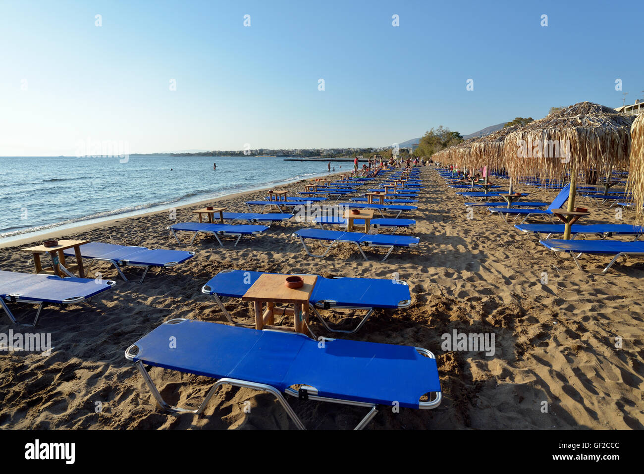 Kavouri beach in Athens, Greece Stock Photo - Alamy