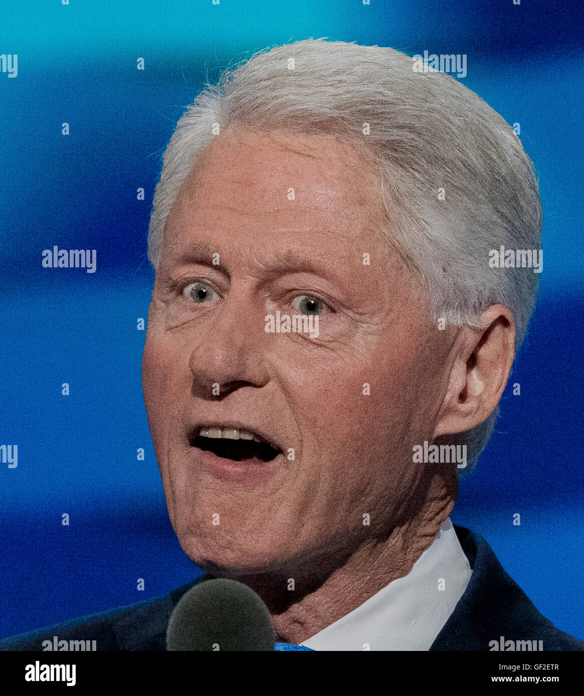 Philadelphia, Pennsylvania, USA 26th July, 2016 Former President Bill ...