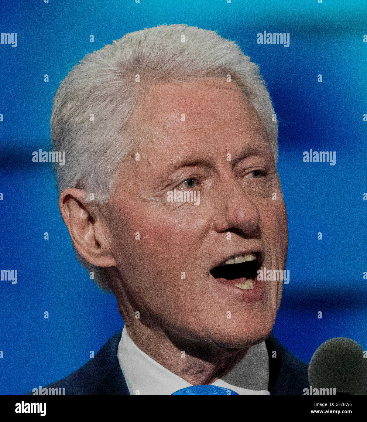 Philadelphia, Pennsylvania, USA 26th July, 2016 Former President Bill ...