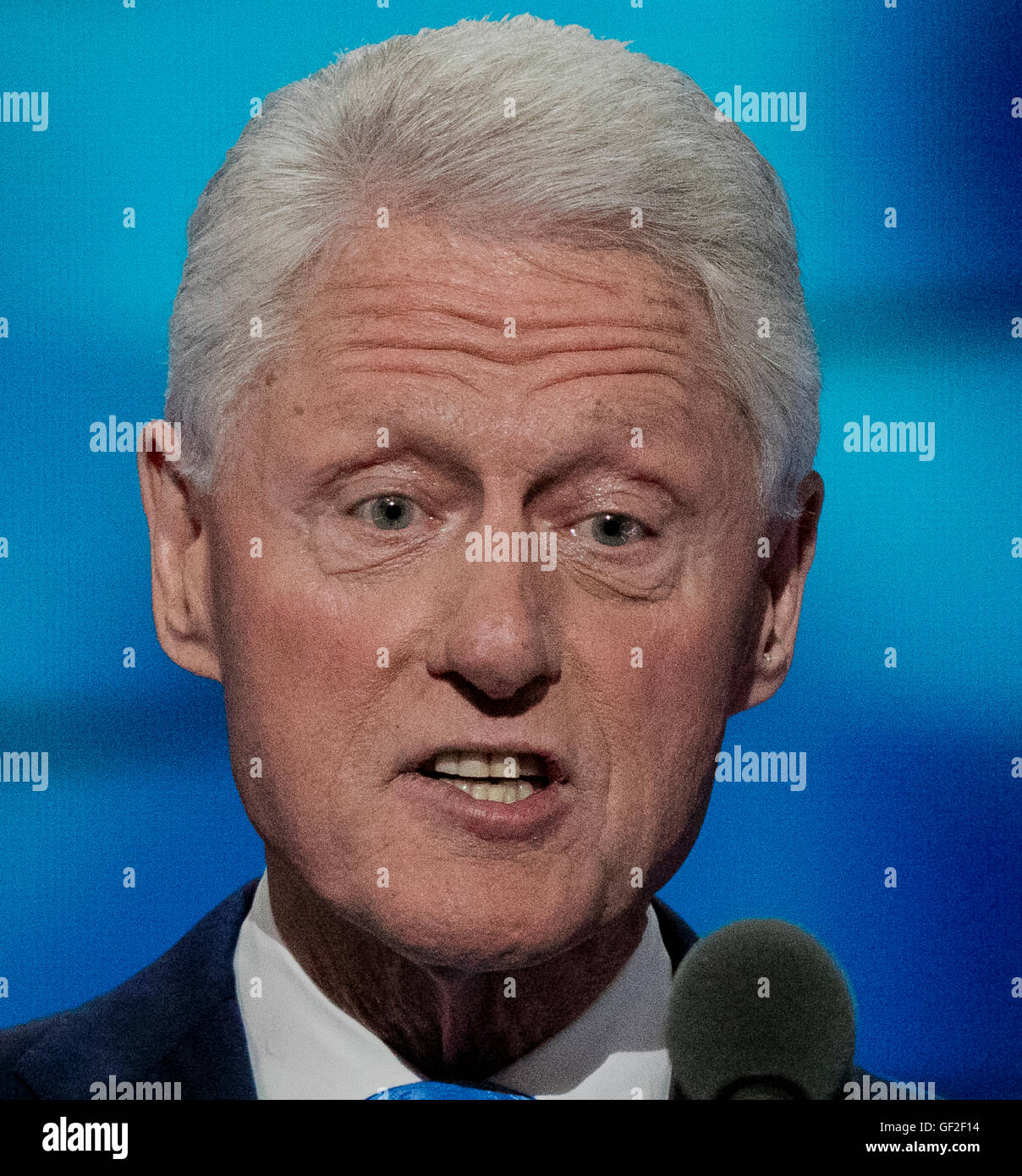 Philadelphia, Pennsylvania, USA 26th July, 2016 Former President Bill ...