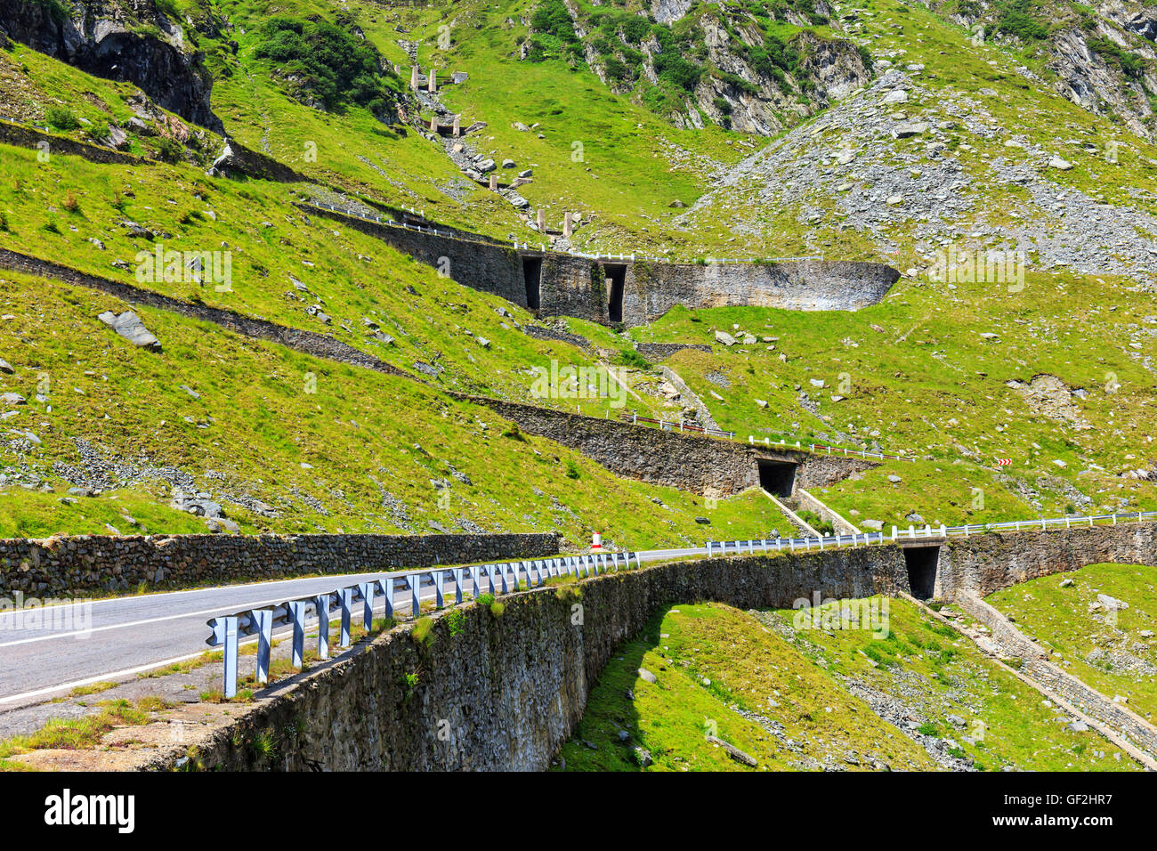 Romanian road narrow road hi-res stock photography and images - Alamy