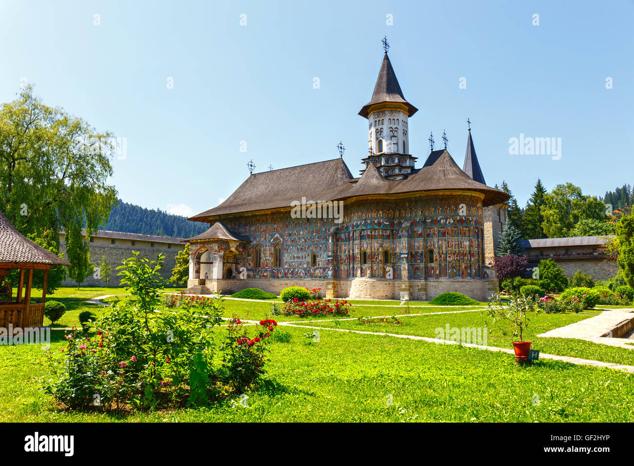 Sucevita monastery hi-res stock photography and images - Alamy