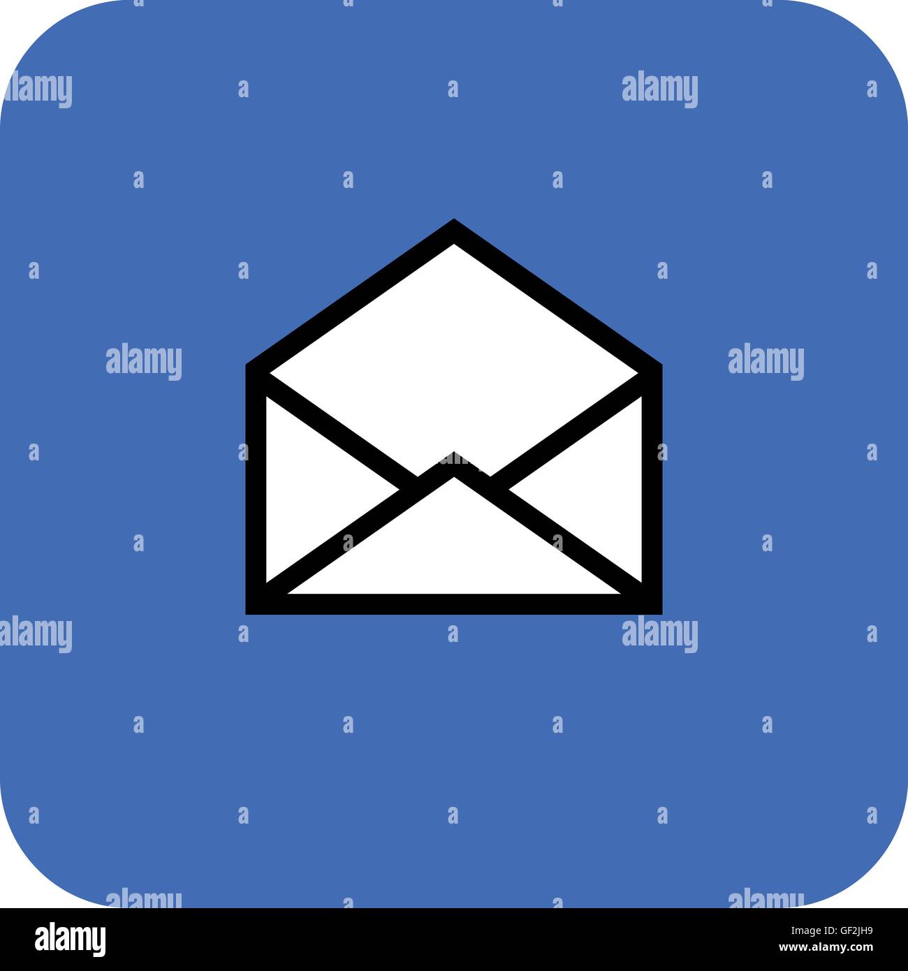 Email symbol letter icon - vector Stock Vector Image & Art - Alamy