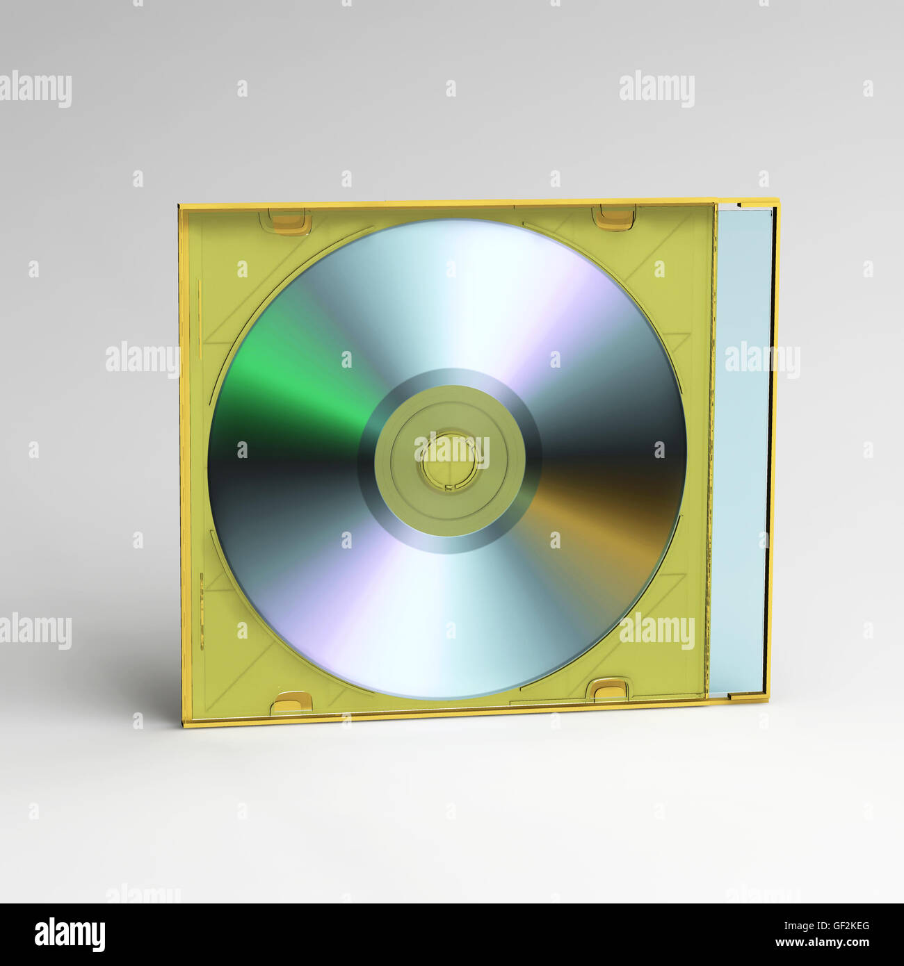 CD box 3D illustration Stock Photo - Alamy
