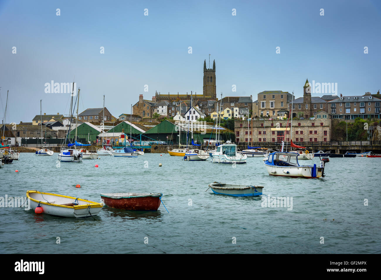 Penzance town in cornwall england hi-res stock photography and images ...