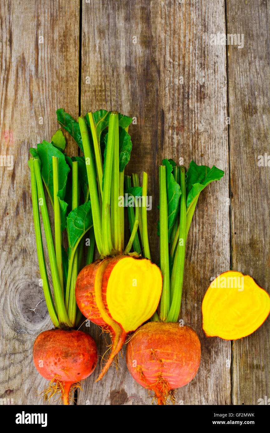 Fresh Raw Orange Beetroot, Beet Stock Photo - Alamy