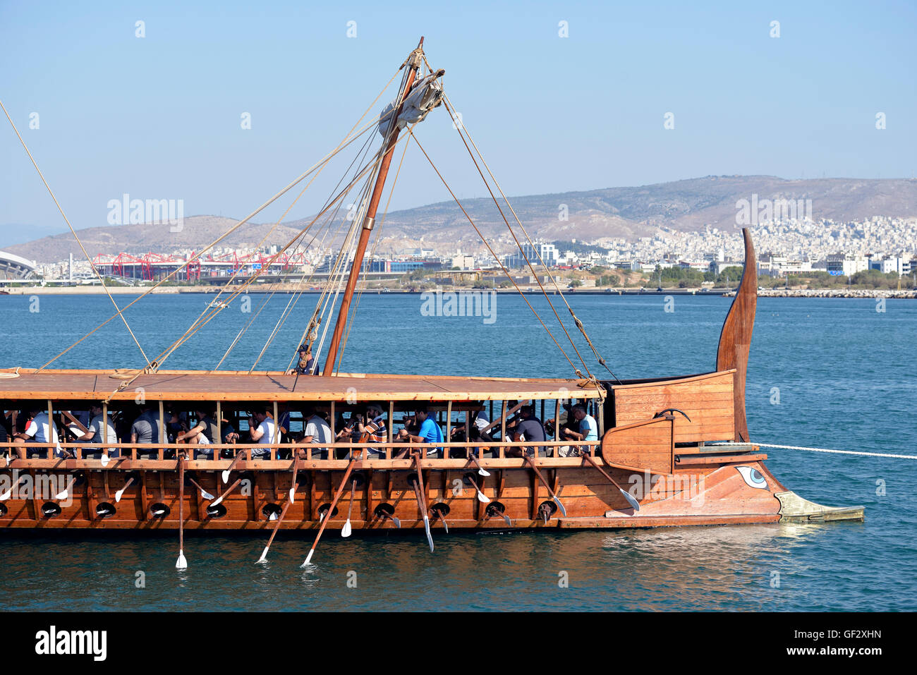 Greek ship olympias hi-res stock photography and images - Alamy