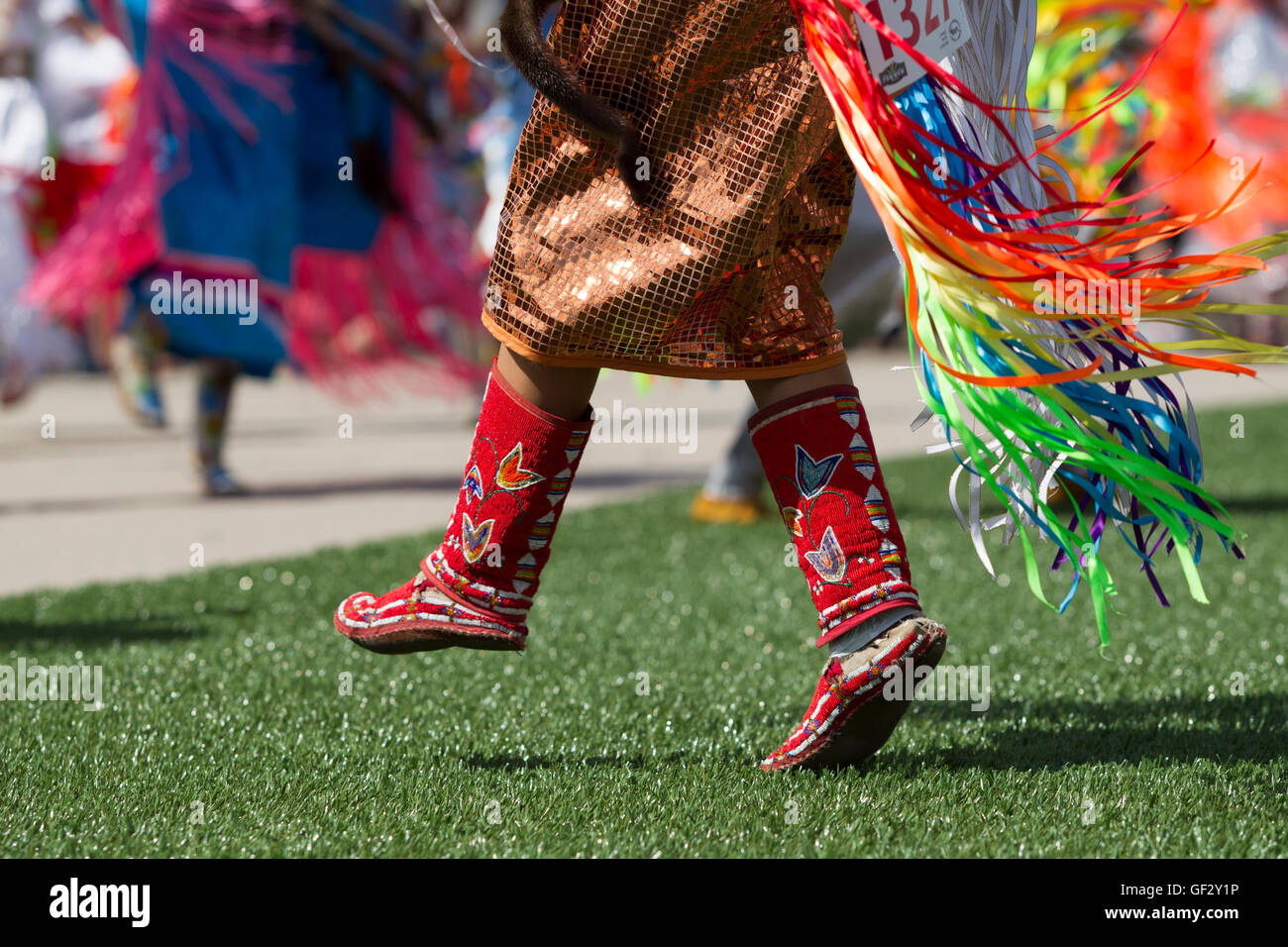 Close up of traditional footwear Stock Photo - Alamy