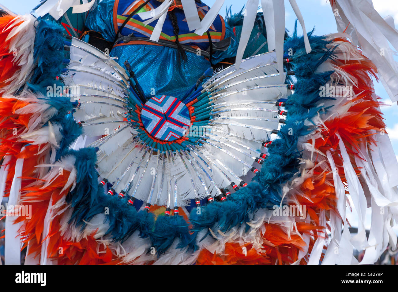 Bright colorful headdress Stock Photo - Alamy