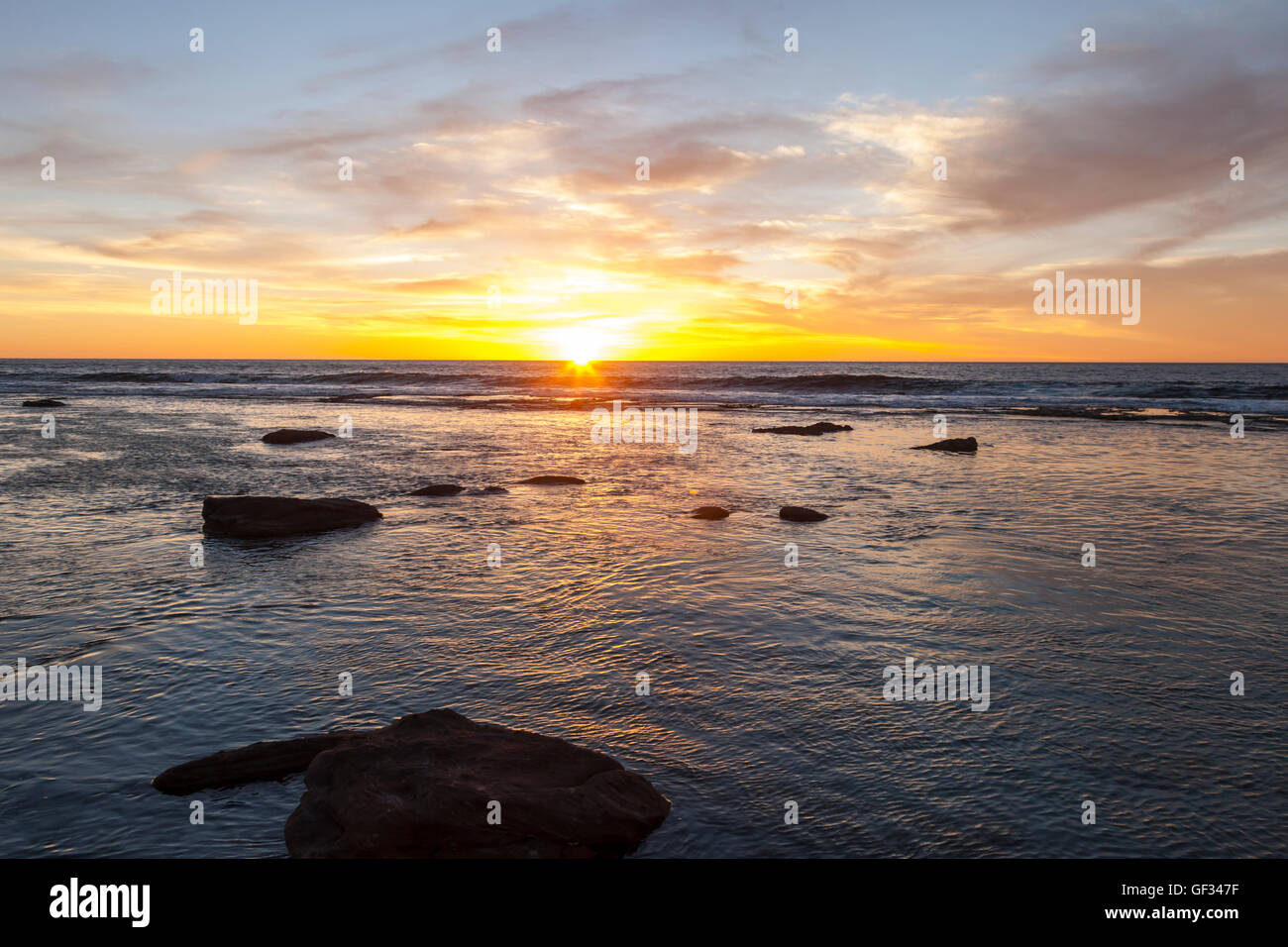 Sunset coastal drives hi-res stock photography and images - Alamy