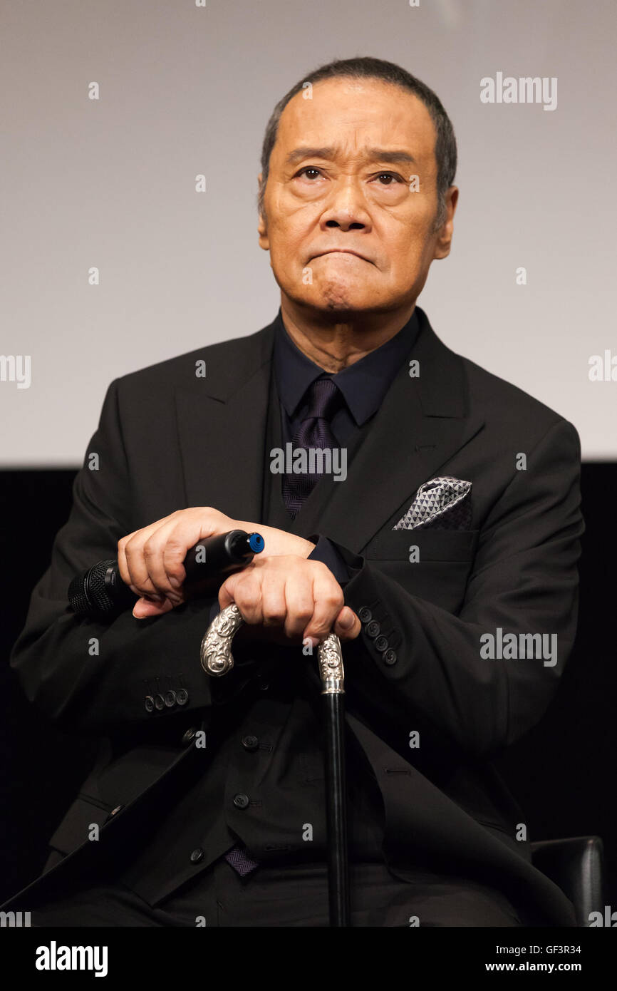 Tokyo Japan 27th July 2016 Japanese Actor Toshiyuki Nishida Attends