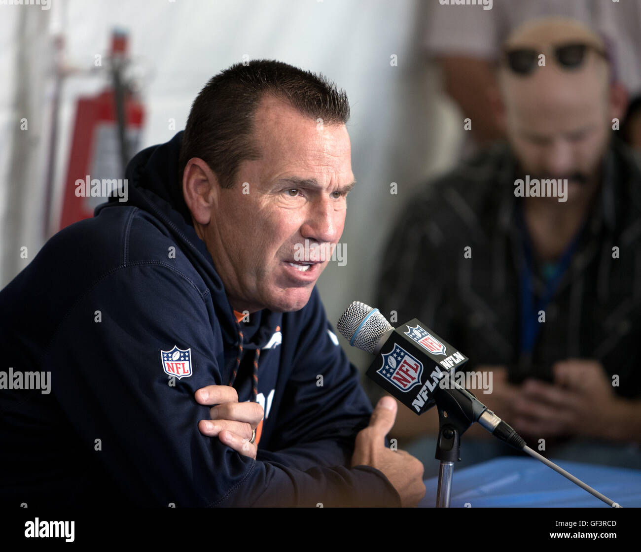 Englewood, Colorado, USA. 27th May, 2016. Broncos Head Coach GARY ...