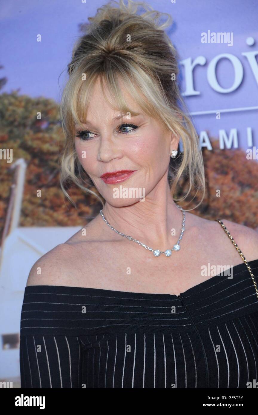 Beverly Hills, CA. 27th July, 2016. Melanie Griffith at arrivals for ...