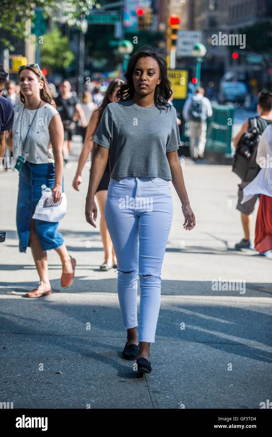 New York, NY, USA. 27th July, 2016. Ruth B on stage for Mad. Sq. Music ...