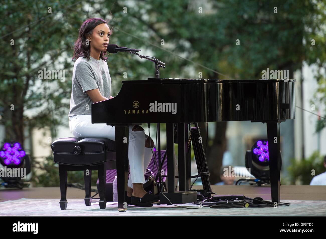 New York, NY, USA. 27th July, 2016. Ruth B on stage for Mad. Sq. Music ...