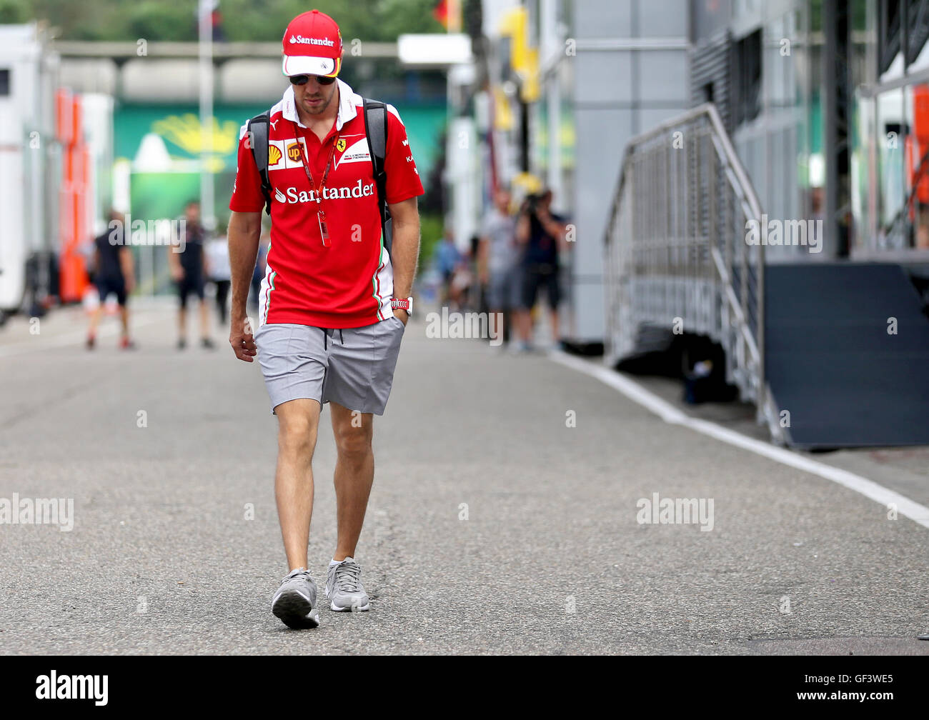 Hockenheim, Germany. 28th July, 2016. German Formula 1 race driver ...