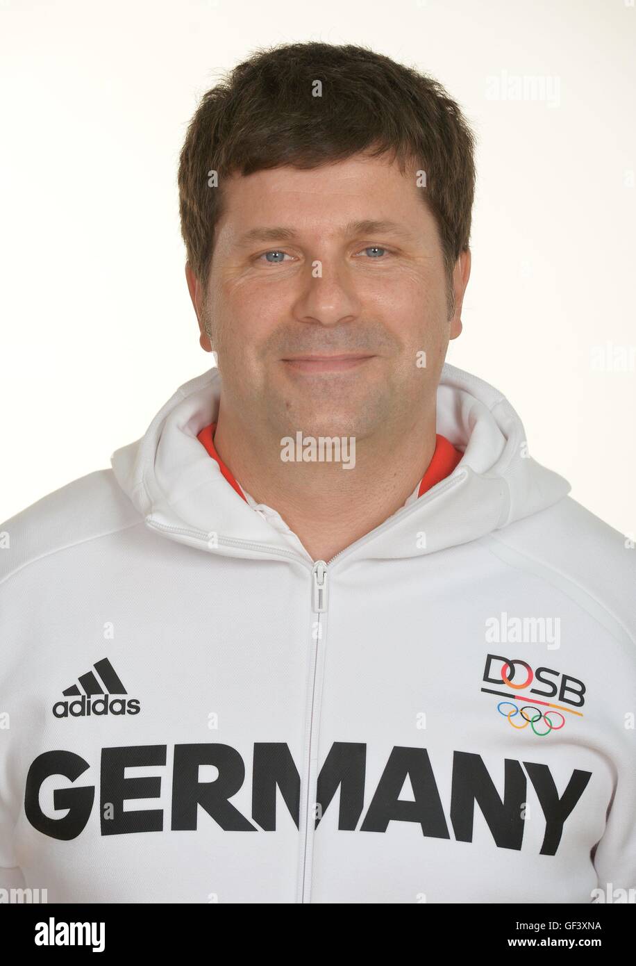 Hannover, Germany. 27th July, 2016. Alexander Haase poses at a ...