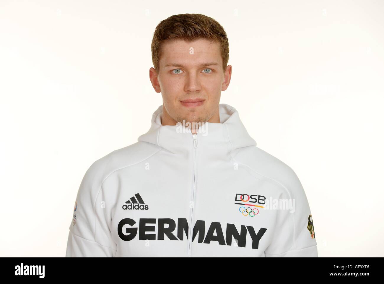 Hannover, Germany. 27th July, 2016. Christian Dissinger poses at a ...