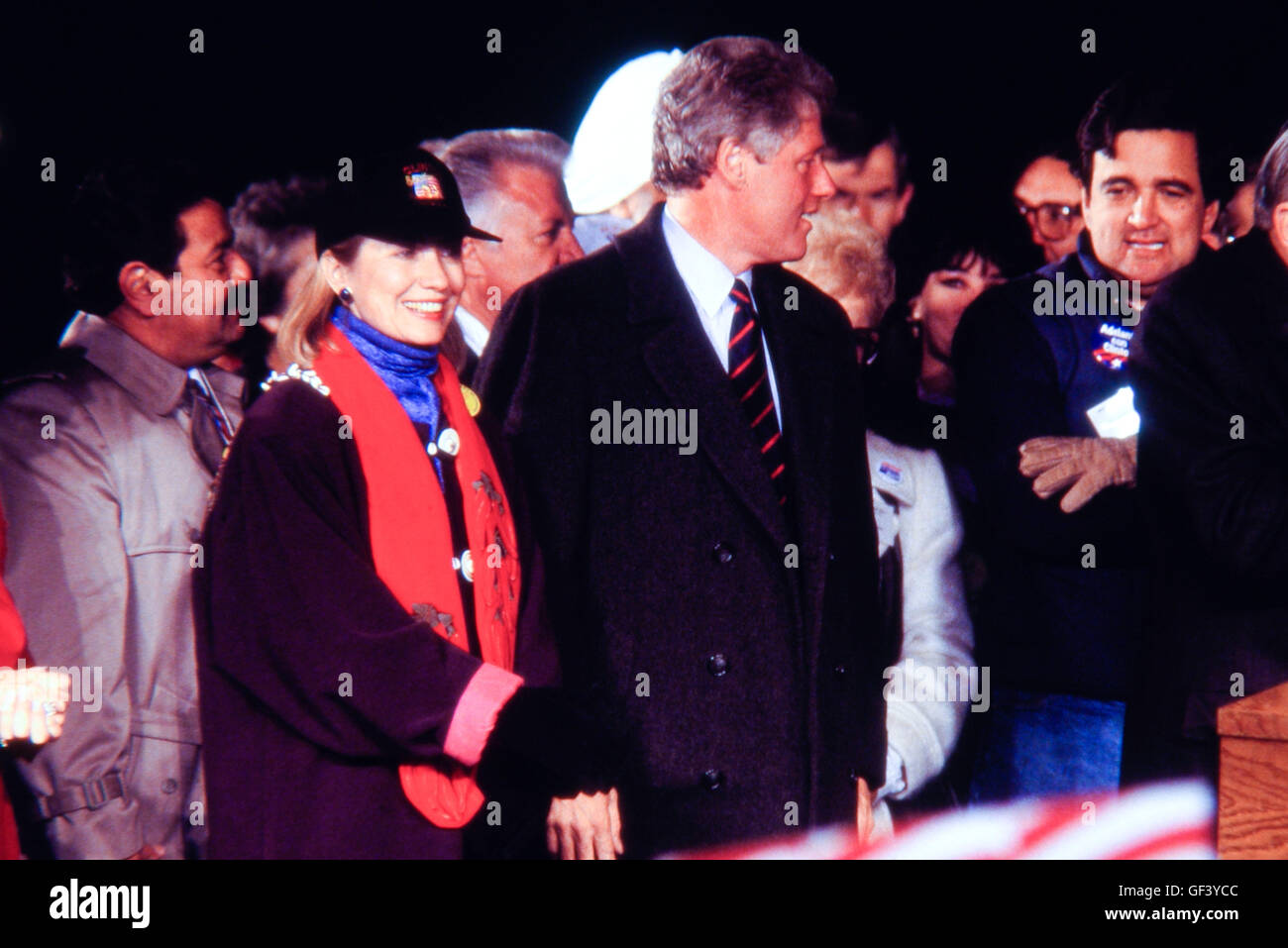 Hillary clinton 1992 presidential campaign hi-res stock photography and ...