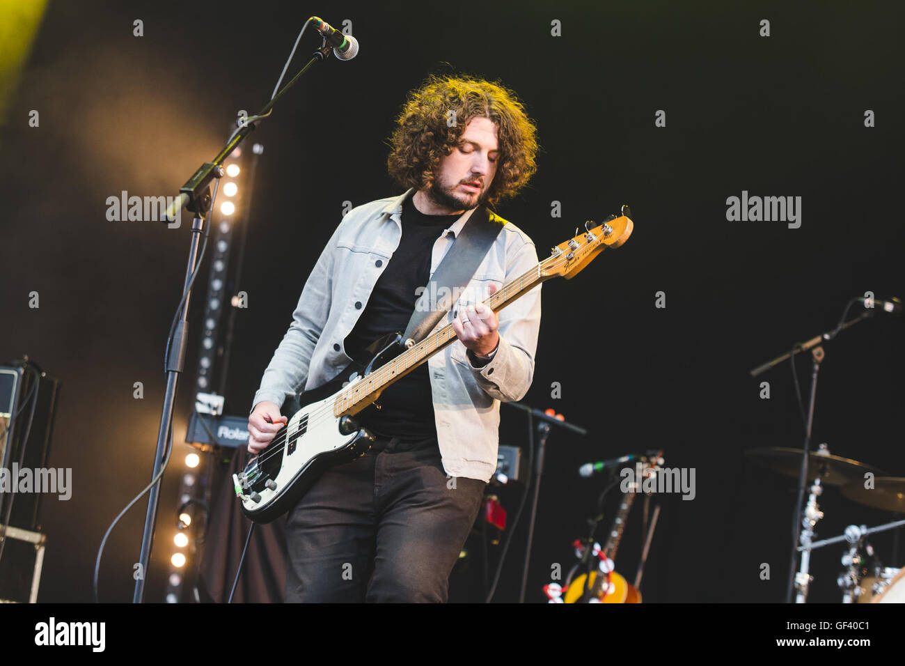 Matlock, Derbyshire, UK. 28th July, 2016. Joe Carnall, Louis Carnall ...
