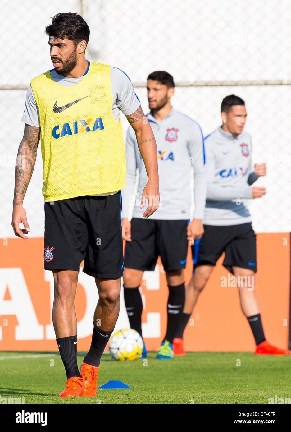 Vilson during Corinthians raining heg held at CT Joaquim Grava, East ...