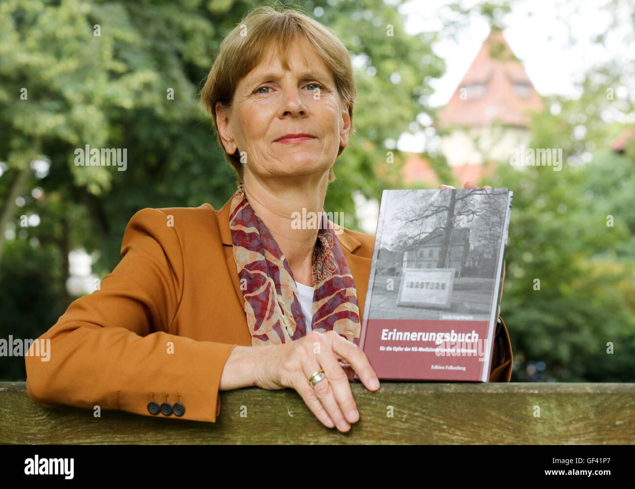Bremen, Germany. 28th July, 2016. Historian Gerda Engelbracht poses ...