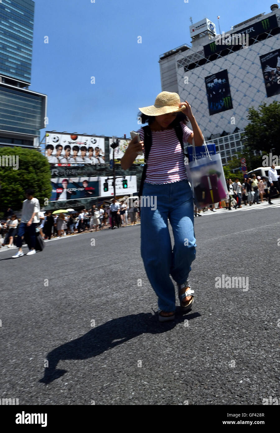 Tokyo, Japan. 29th July, 2016. Now that the rainy season is officially ...