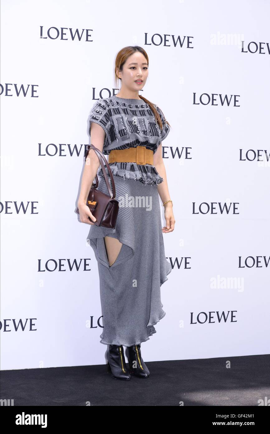 Seoul, Korea. 28th July, 2016. Shirley, Kim Hyo Jin and Jung Ryeowon ...