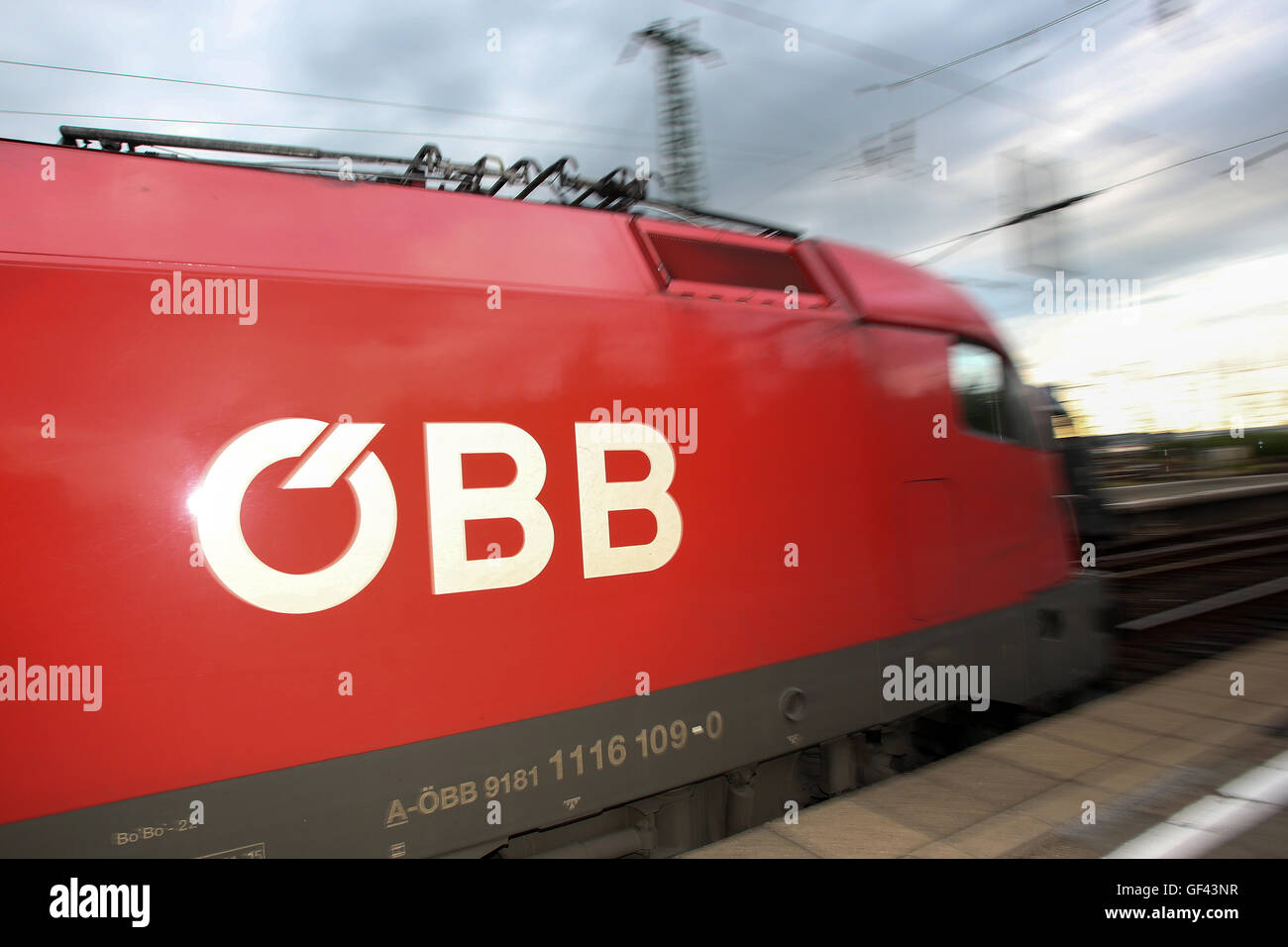 Euronight train hi-res stock photography and images - Alamy