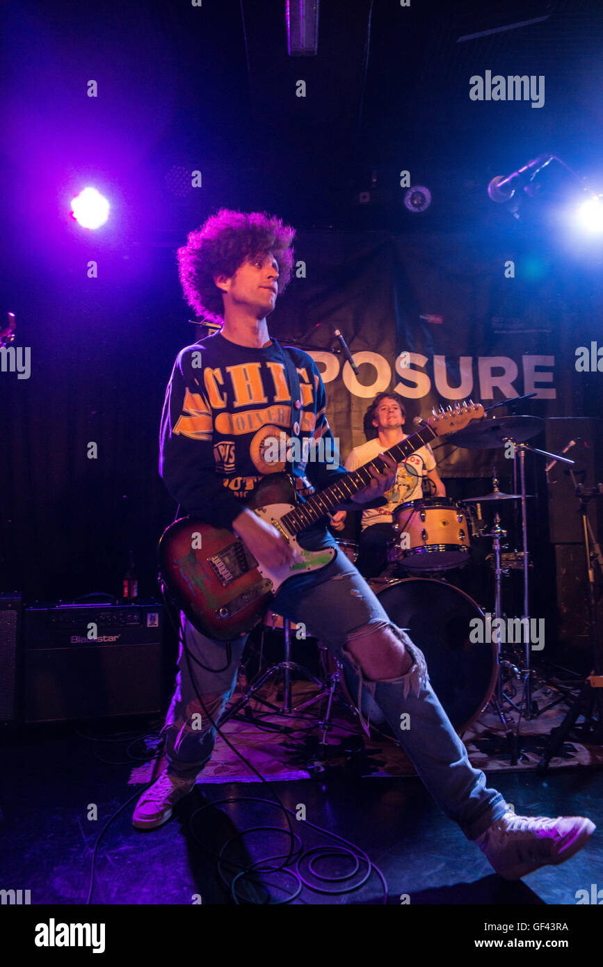 London, UK. 28th July, 2016. Asylums, album launch party at The ...