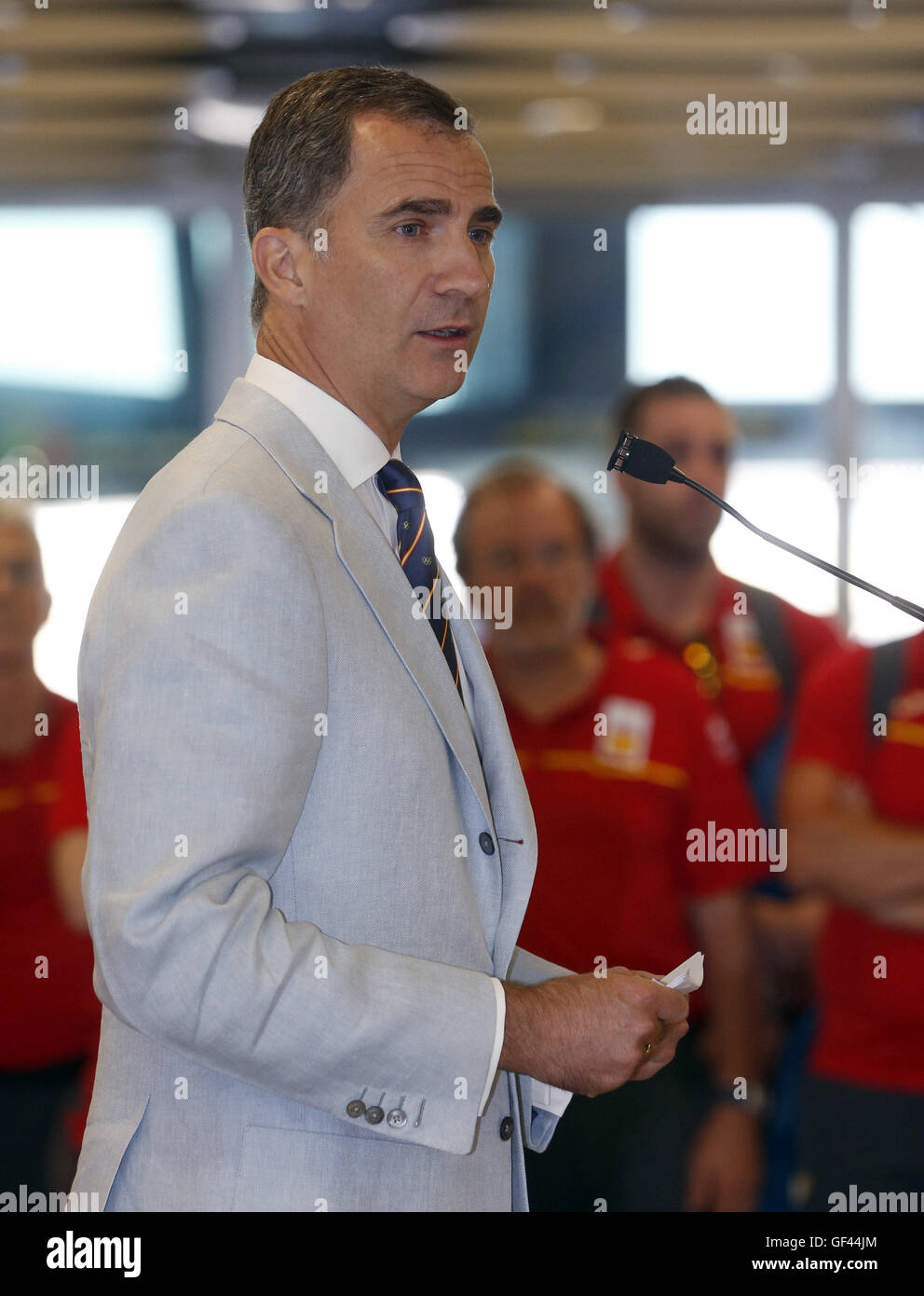 Madrid, Madrid, Spain. 29th July, 2016. King Felipe VI Of Spain and ...