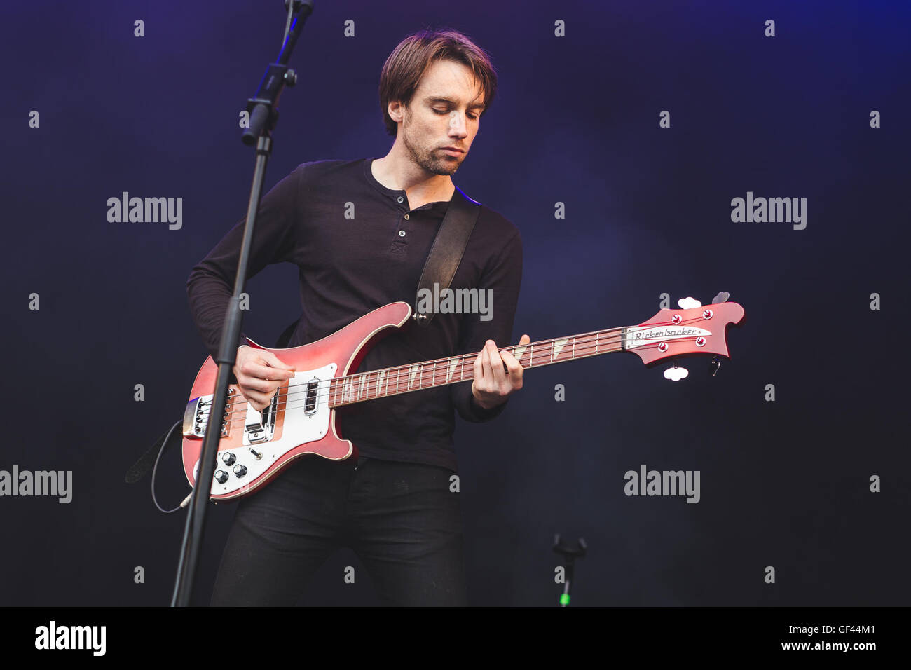 Matlock, UK. 29th July, 2016. Rowan Bastable, Nathan Hill, Ryan Hill ...