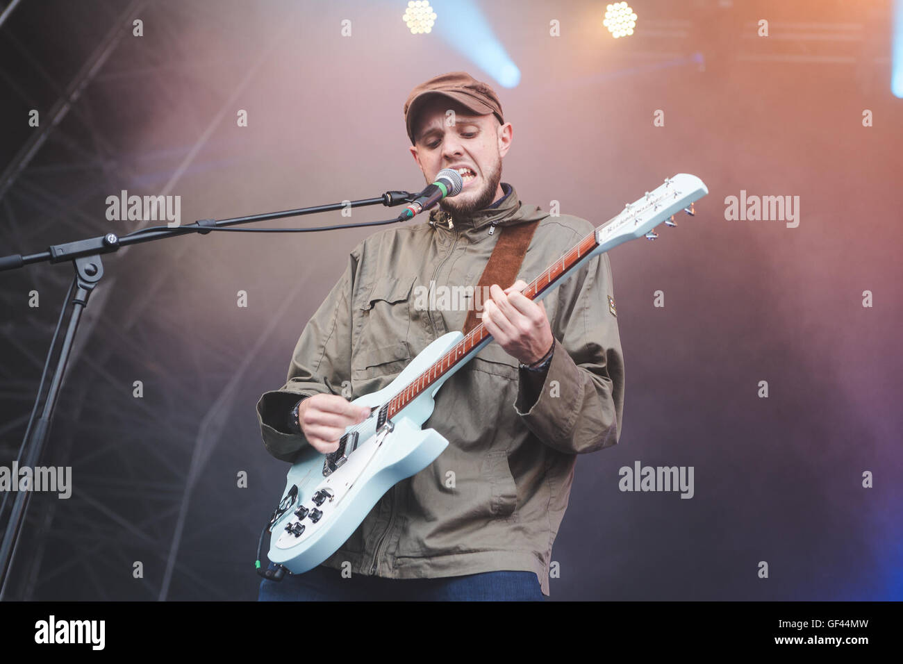 Matlock, UK. 29th July, 2016. Rowan Bastable, Nathan Hill, Ryan Hill ...