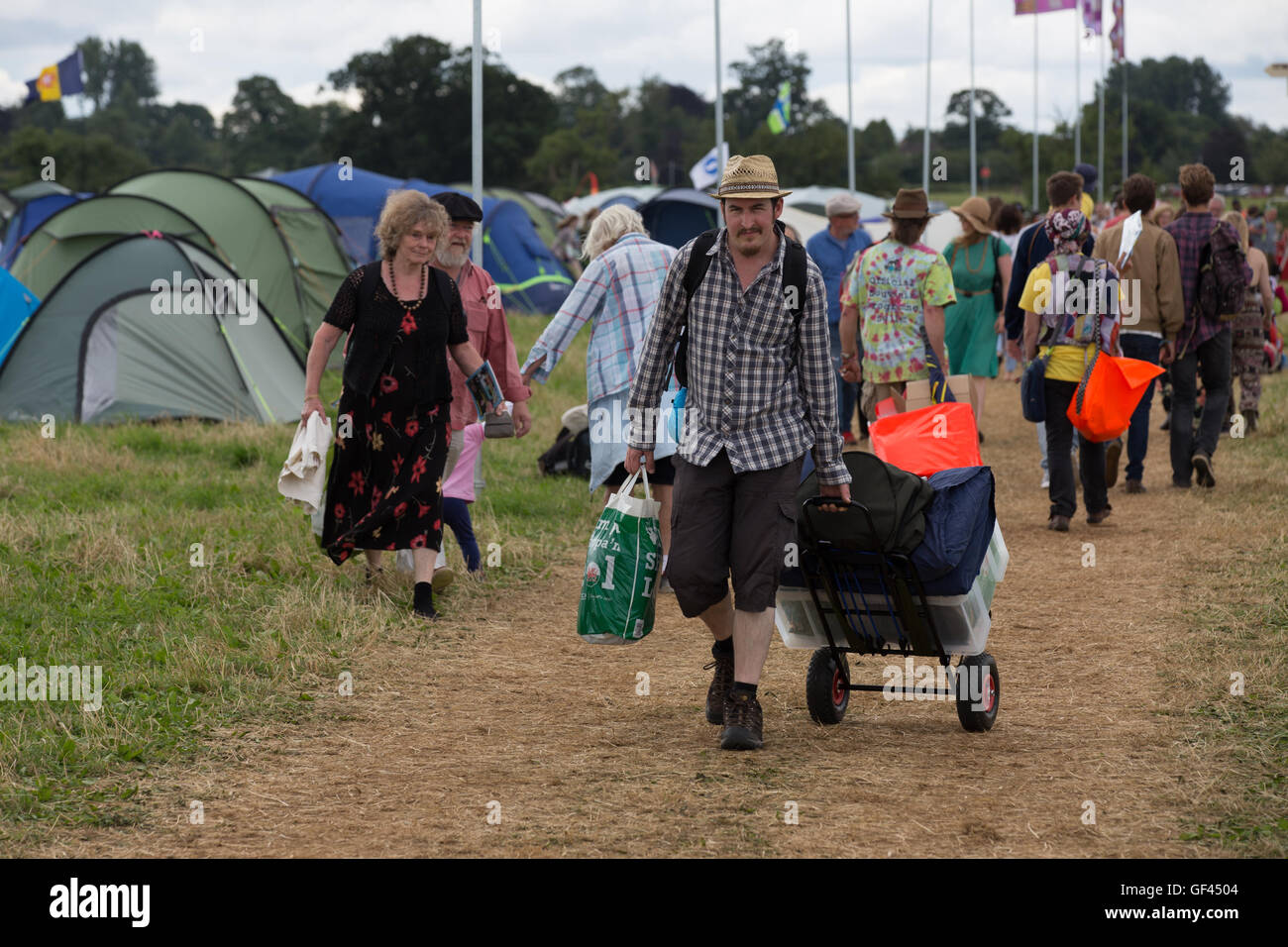 Womad food tents hi-res stock photography and images - Alamy