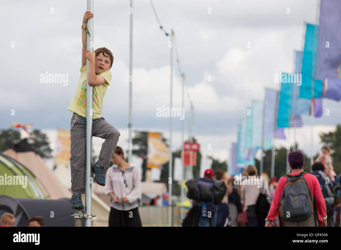 Womad festival food tents hi-res stock photography and images - Alamy
