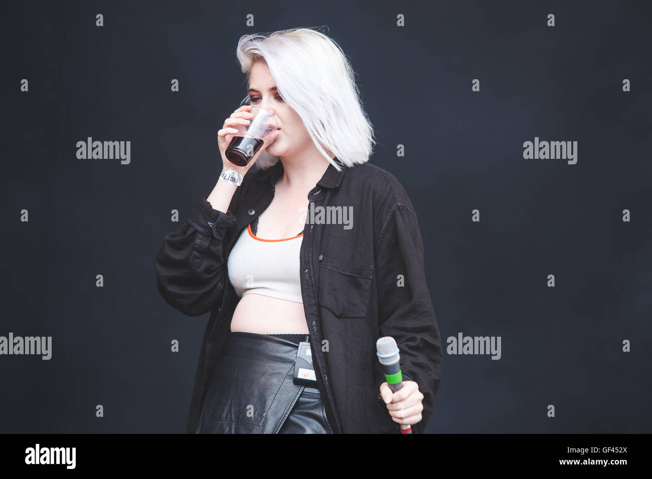 San Clemente, California, USA. 29th July, 2016. Female pop singer, Kloe ...