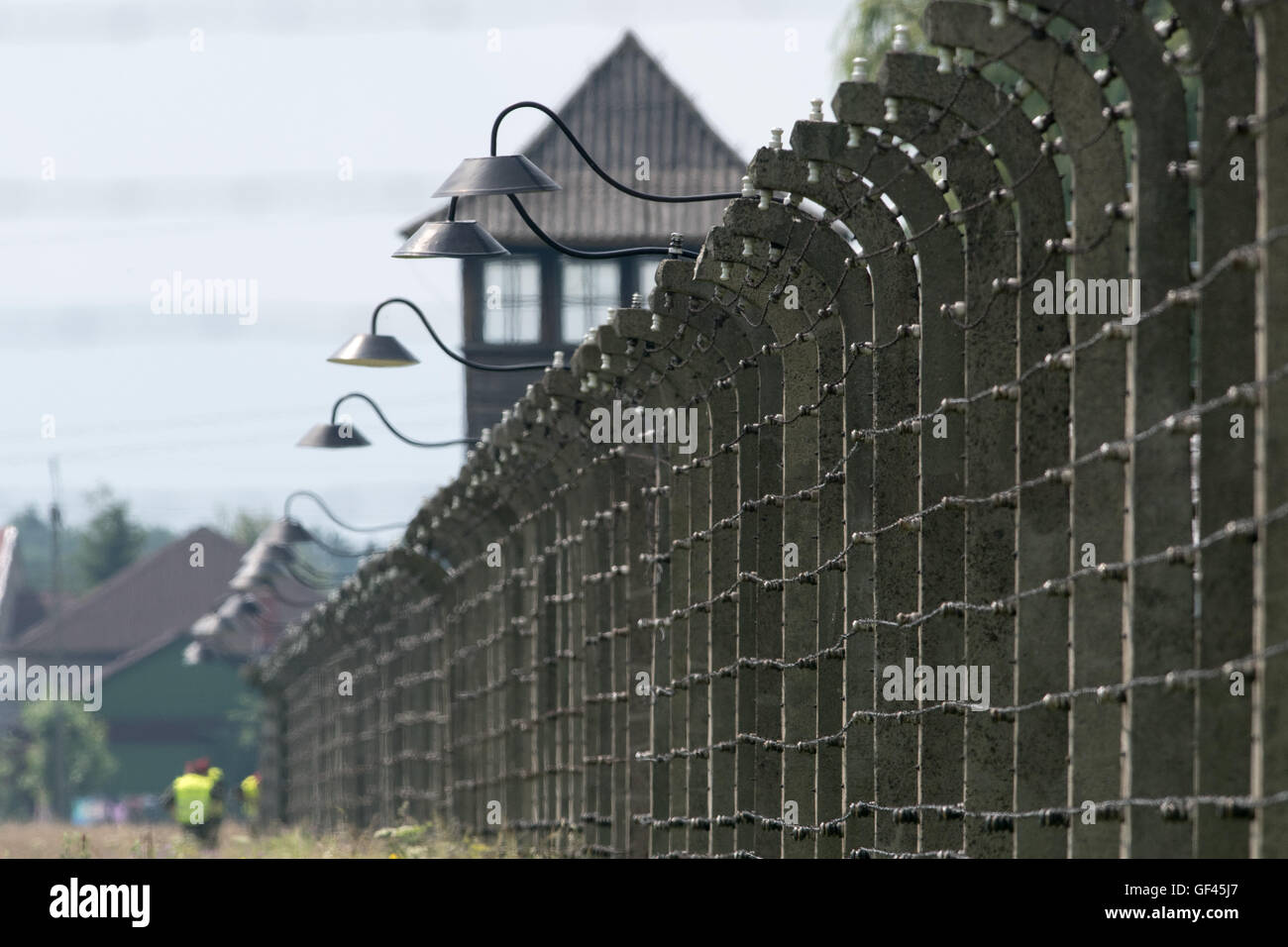 Auschwitz concentration camp arrival hi-res stock photography and ...