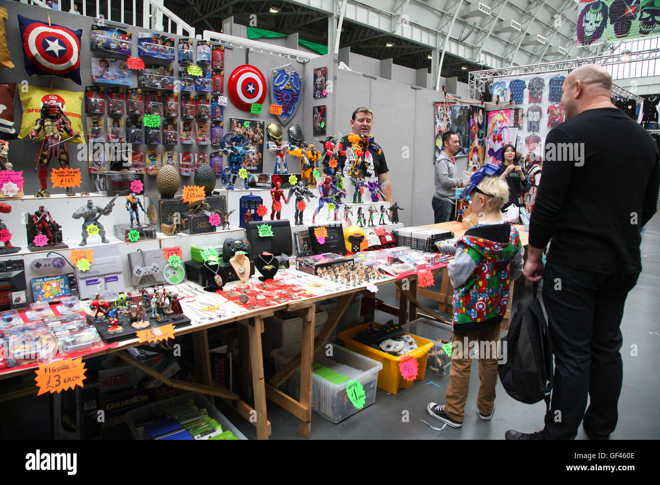 Olympia, London, UK. 29th July, 2016. Visitors visits stalls. London ...