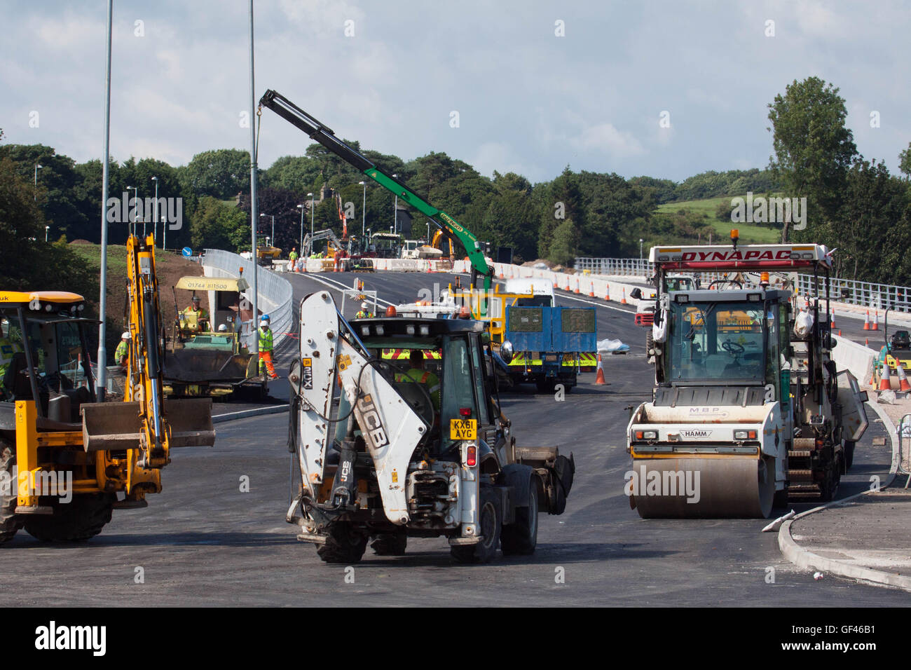 Northbound slip road hi-res stock photography and images - Alamy