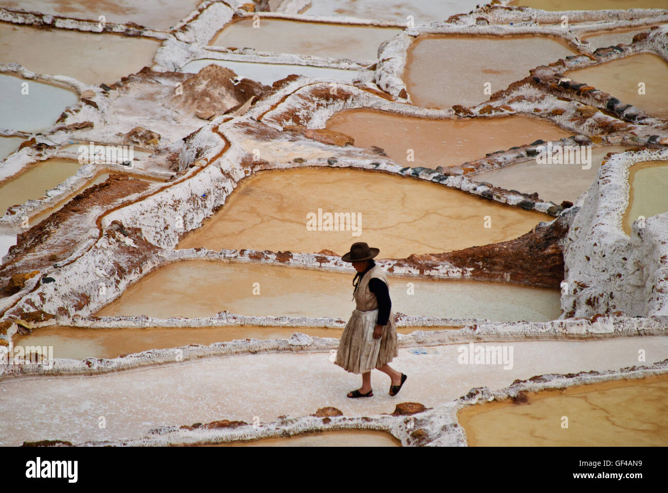 Indian salt evaporation ponds hi-res stock photography and images - Alamy