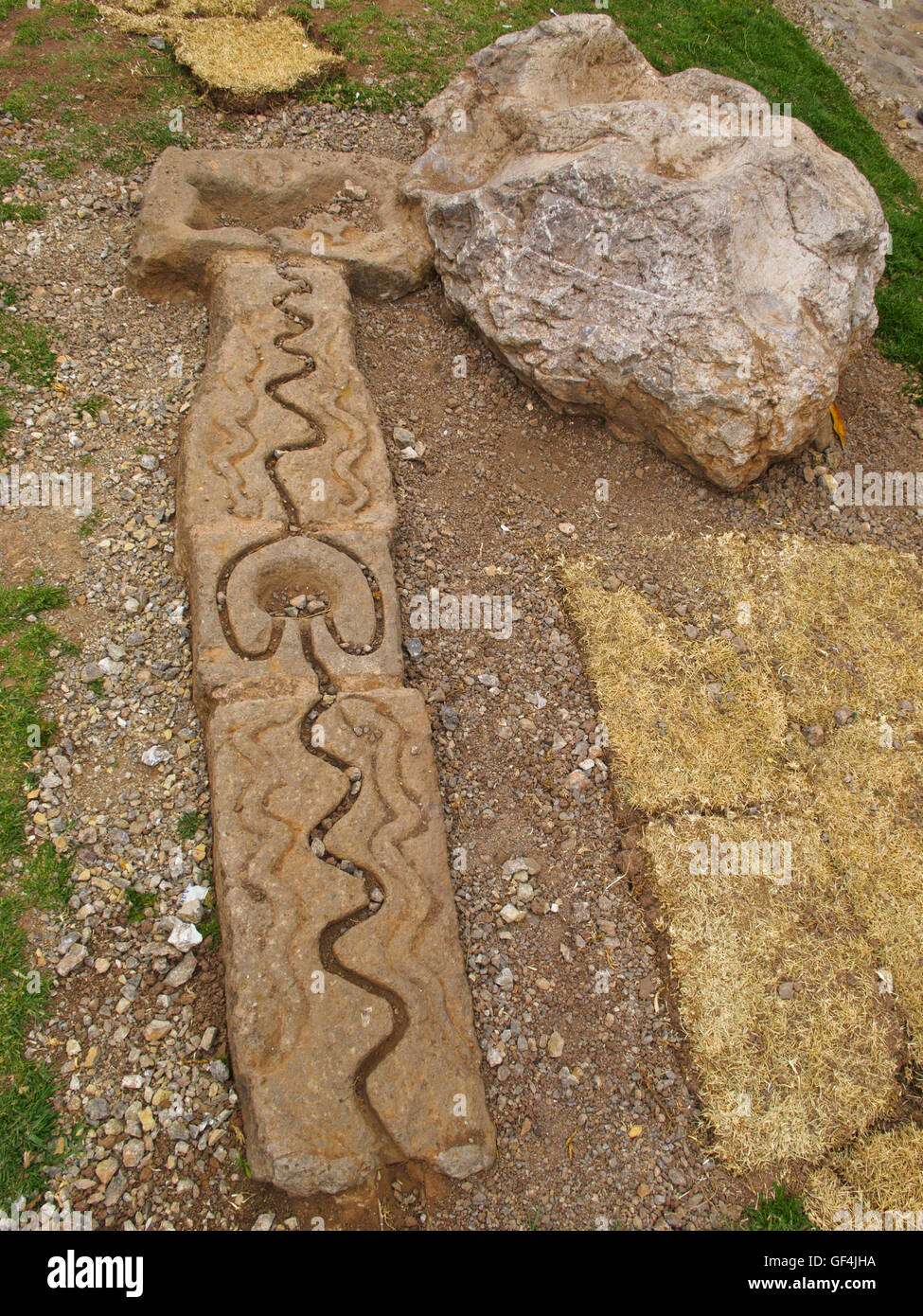 Inca stone carving hi-res stock photography and images - Alamy